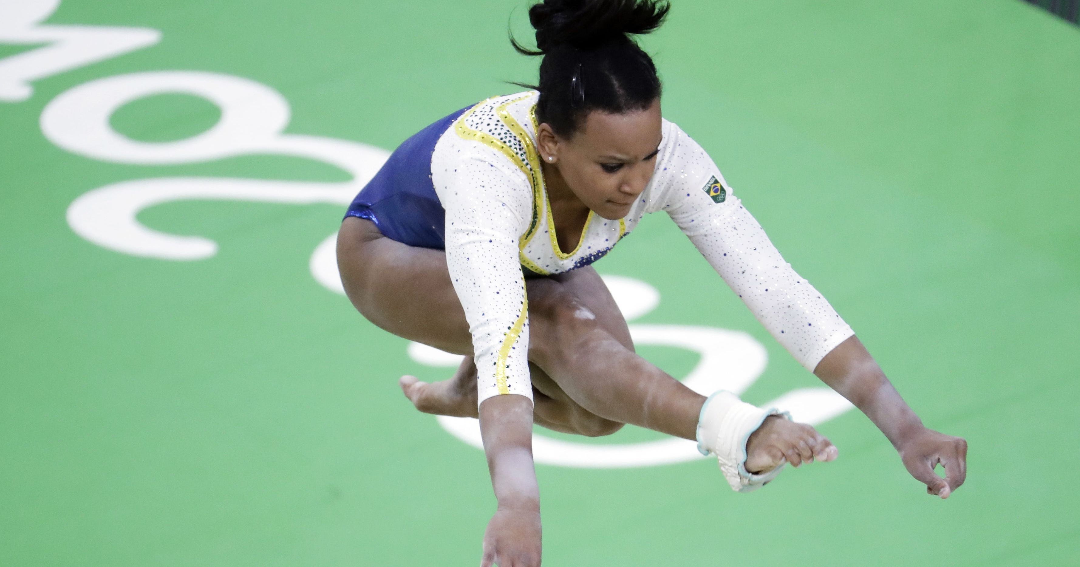 Beyonce Gymnastics Routine Rebeca Andrade