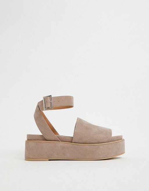 ASOS + Taylor flatform sandals