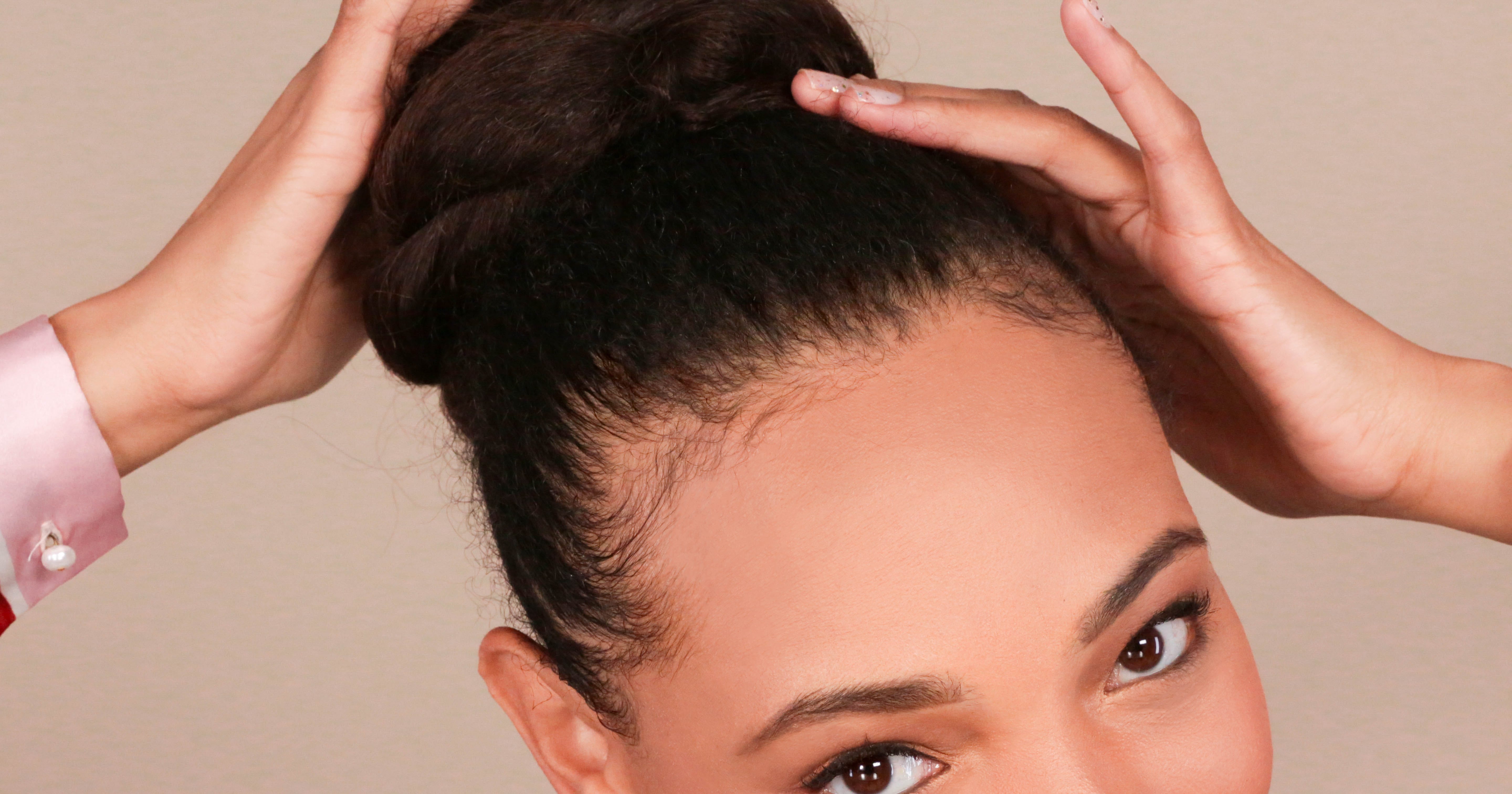 Braids Hair Extensions High Bun Hairstyle Video