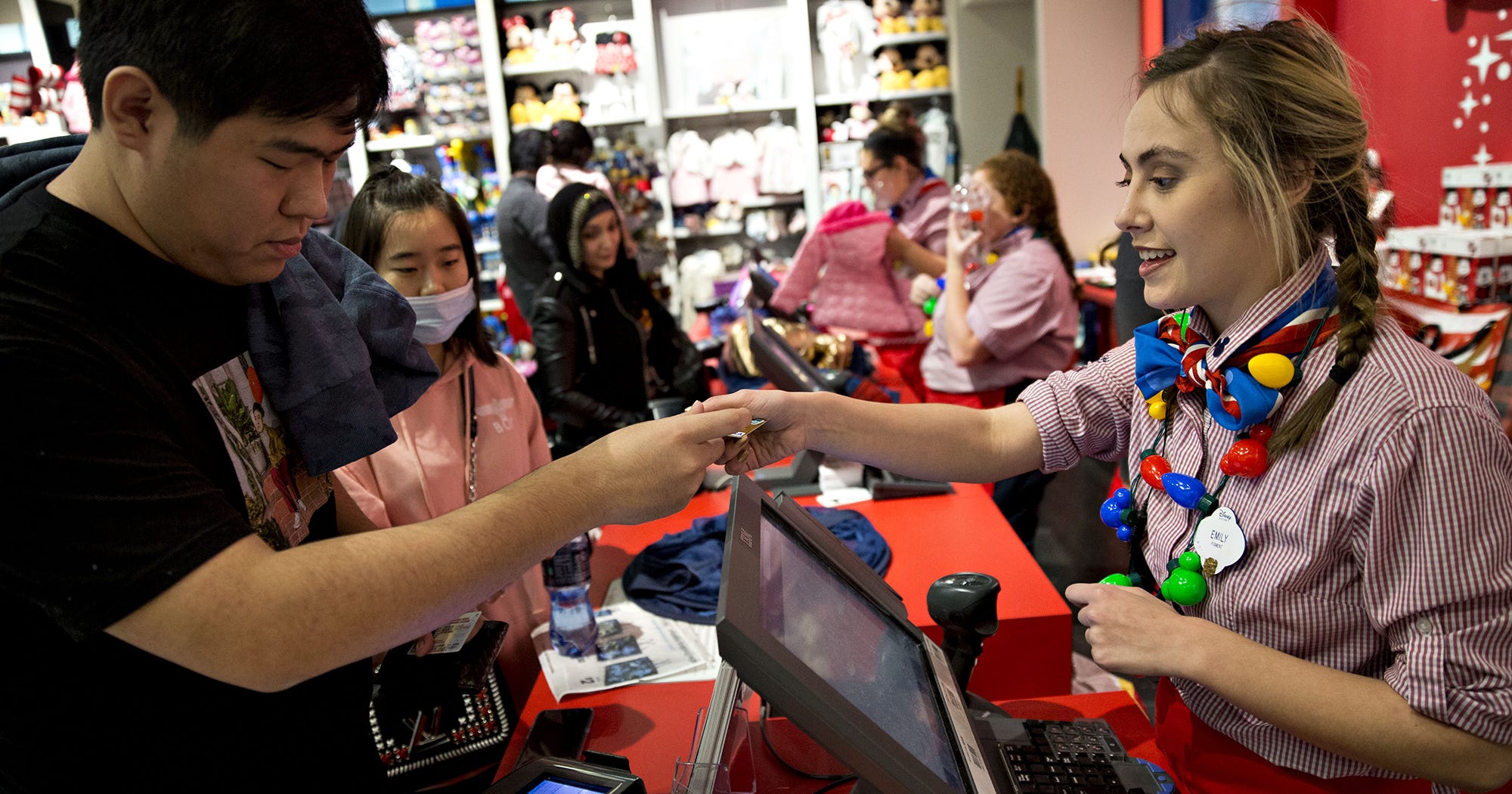 Working Retail Employee Stress Holiday Christmas