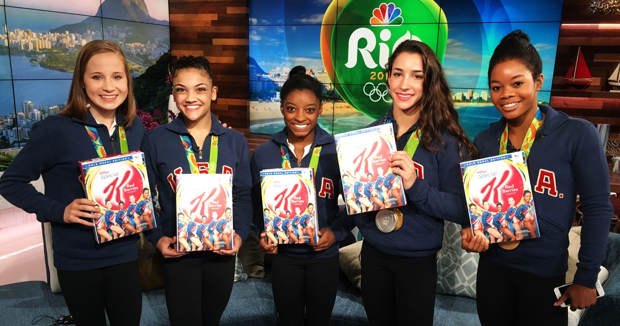 Simone Biles Special K Kellogg's Box