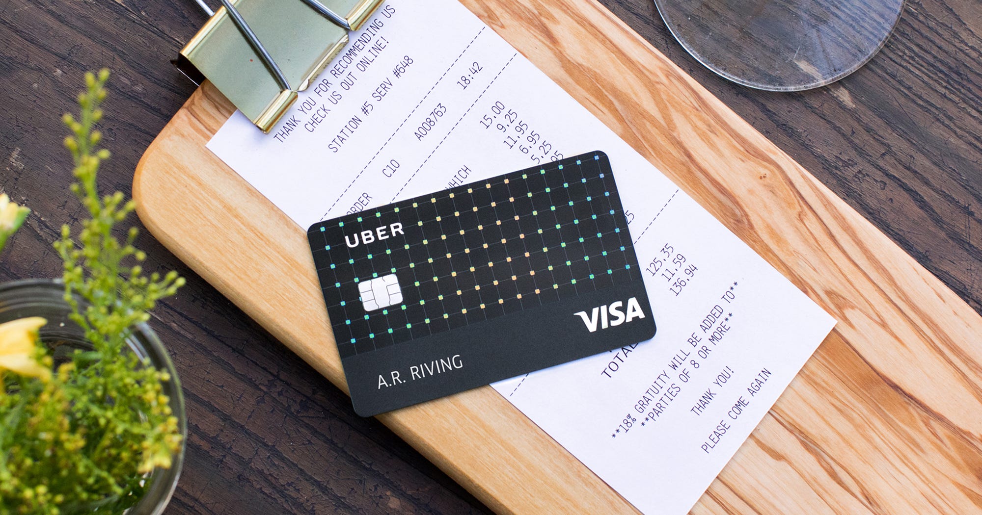 Uber Visa Credit Card Announcement Points Rewards Perks