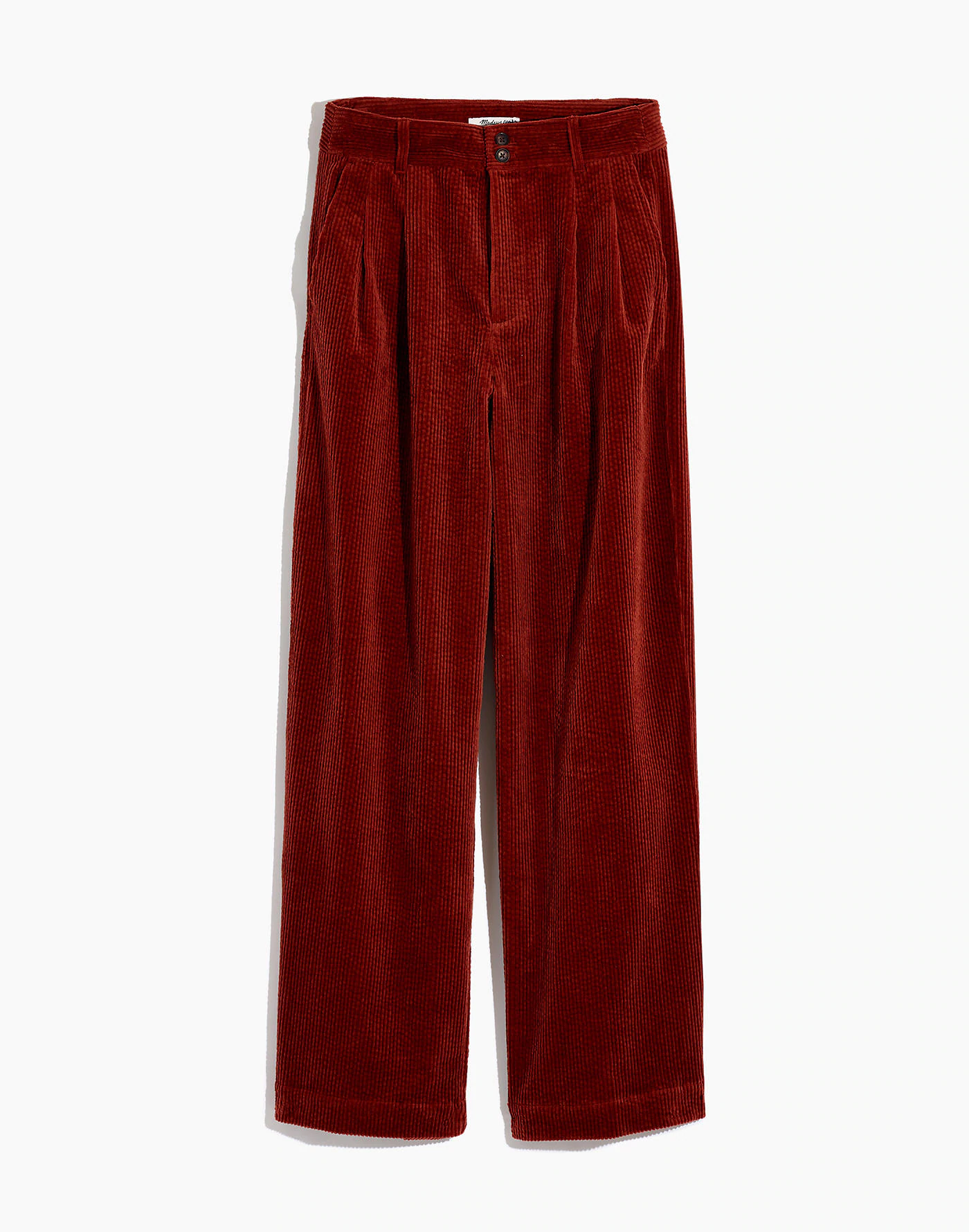 Madewell + Pleated Wide Leg Full Length Pants