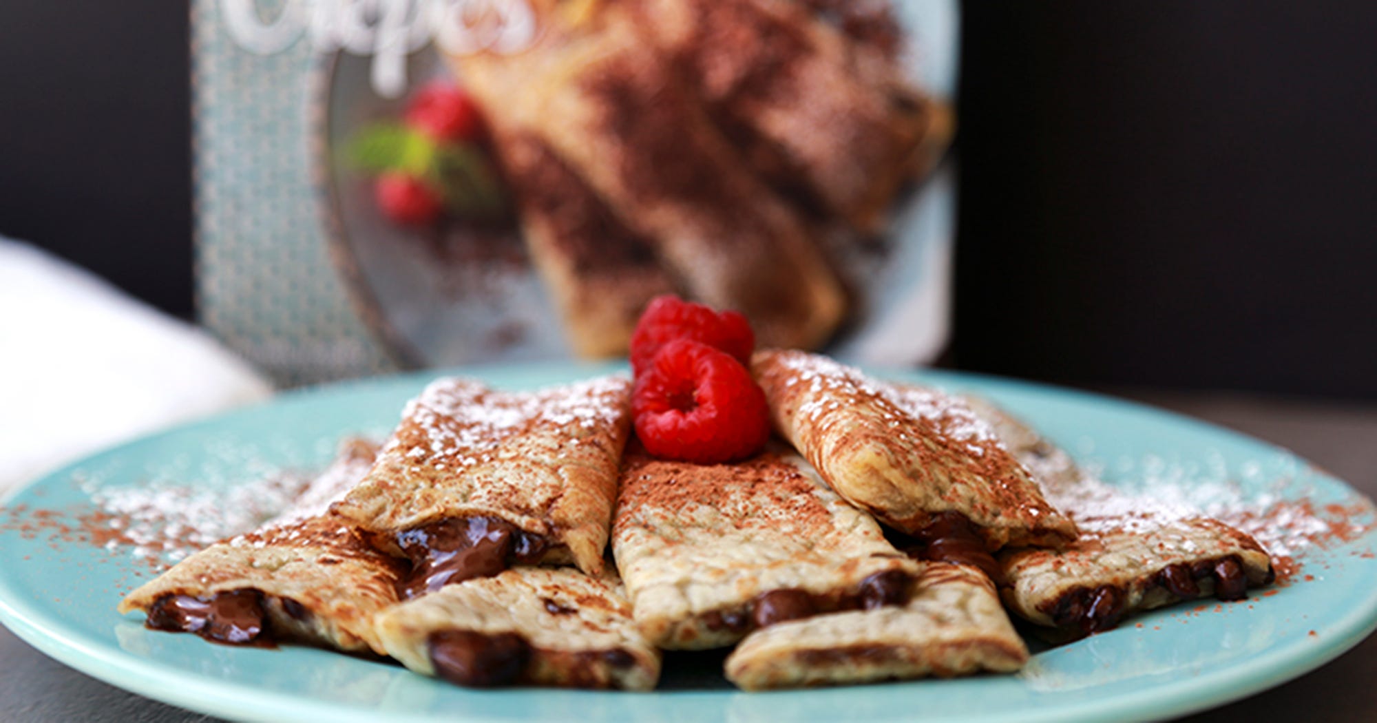 Trader Joes New Frozen Chocolate Filled Crepes
