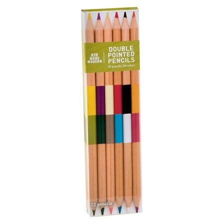 Kid Made Modern + Double-Pointed Colored Pencils