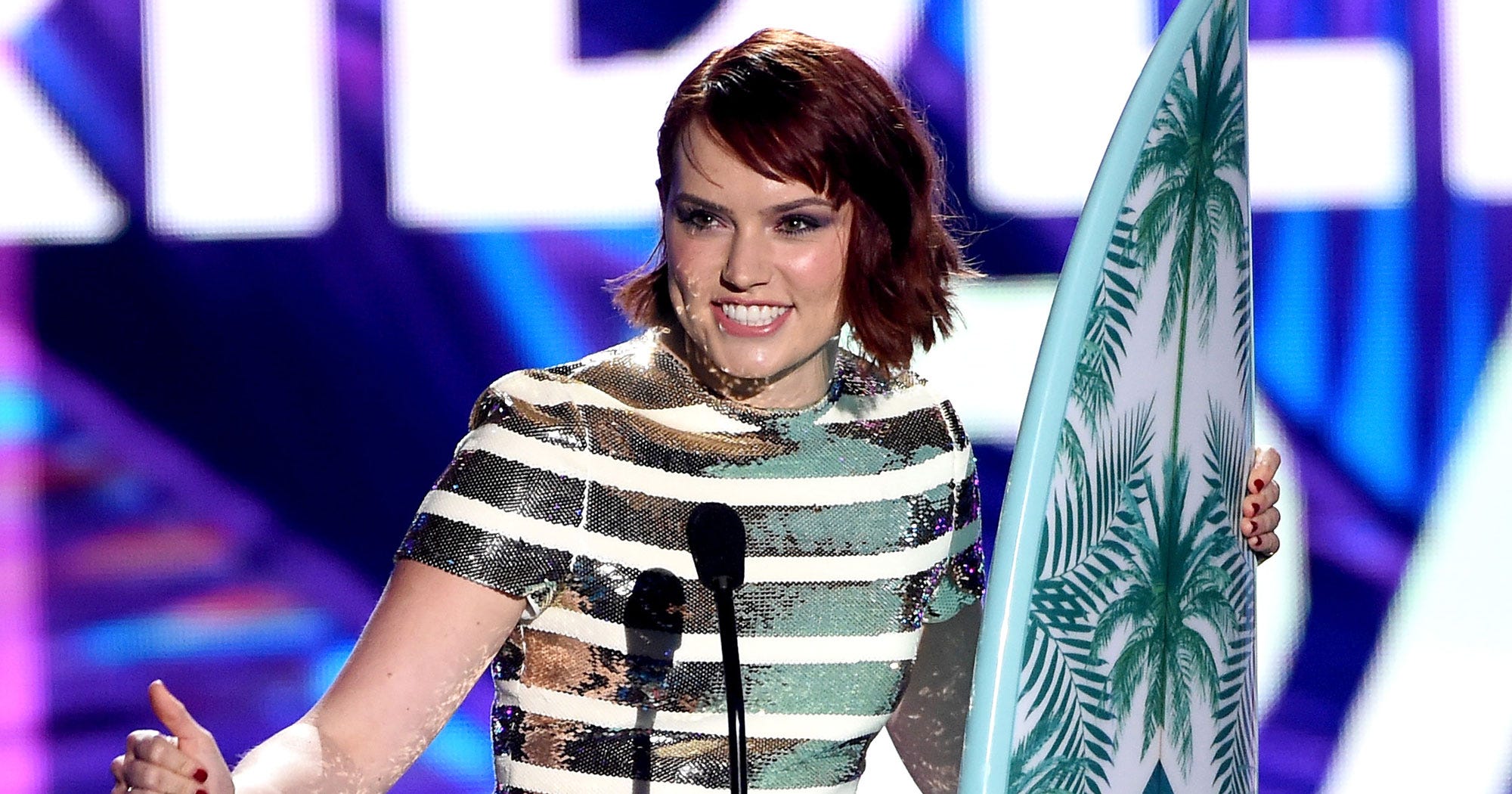Teen Choice Awards - Daisy Ridley Hair