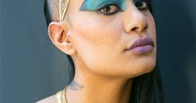 Cleopatra Costume Halloween Makeup - Tutorial How-To