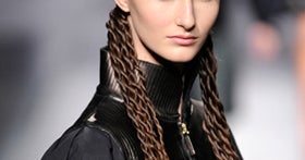 Fendi Braids - Fendi Runway Hair