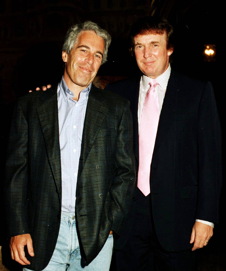 Trump Jeffrey Epstein Ogle Women In 1992 Party Video
