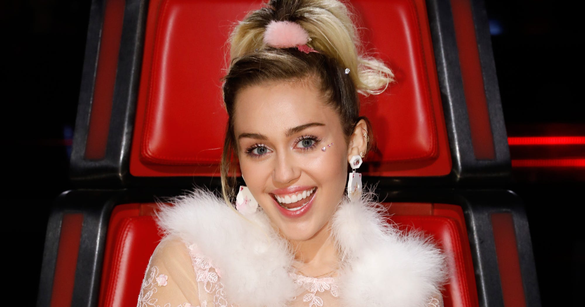 Miley Cyrus Pot Leaf Christmas Sweater Instagram