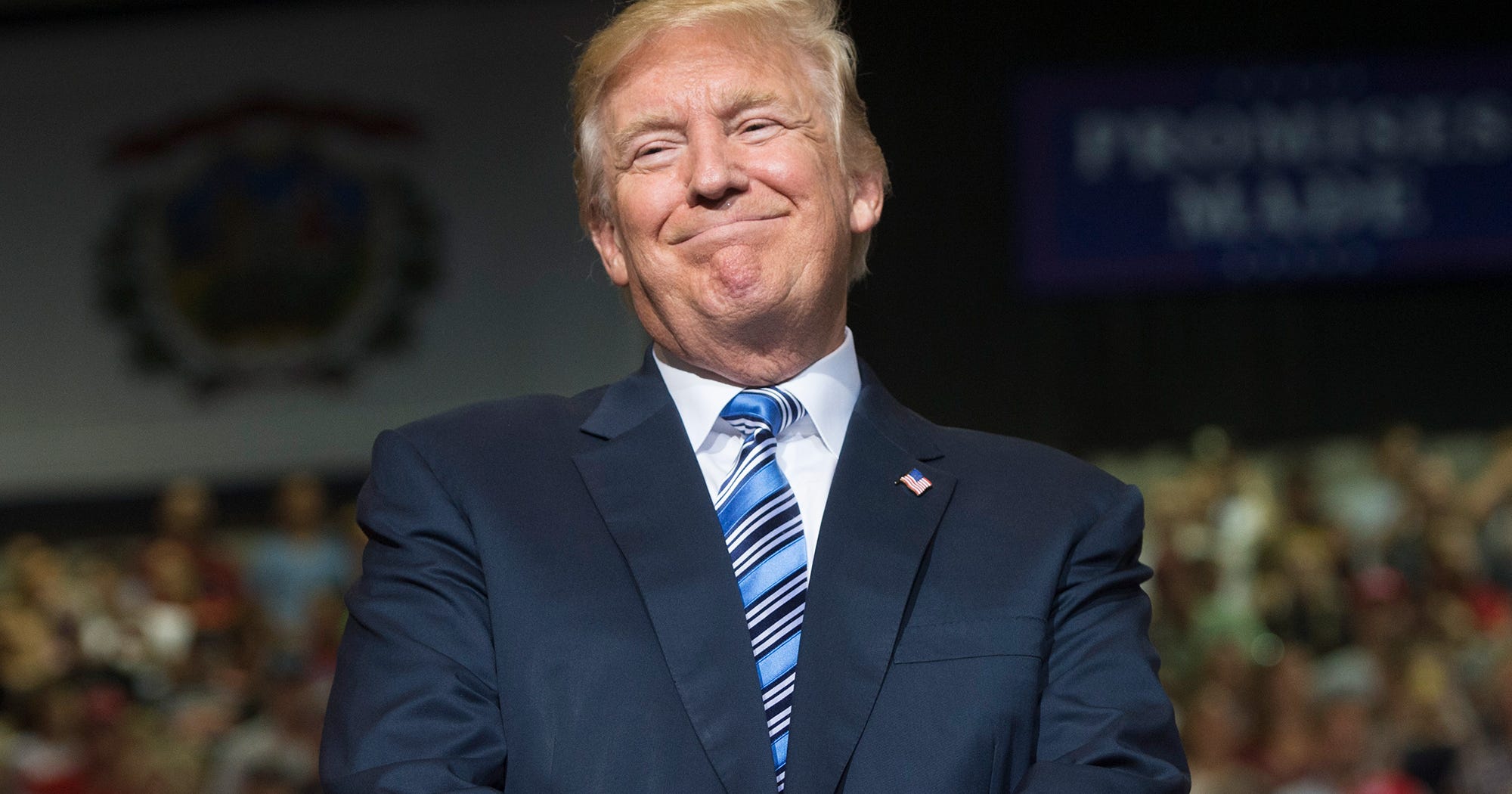 Trump Gets Positive News Folder About Himself Daily