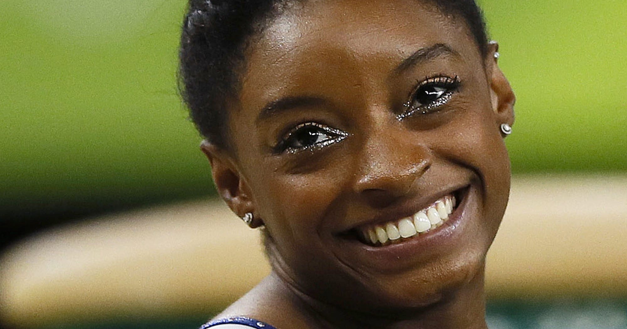 Simone Biles Pretty Little Liars Set Visit