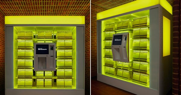 A Vending Machine That Carries Ferraris, Gold Handcuffs, And Ouija Boards
