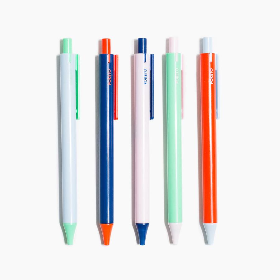 Poketo + Colorblock Gel Pen