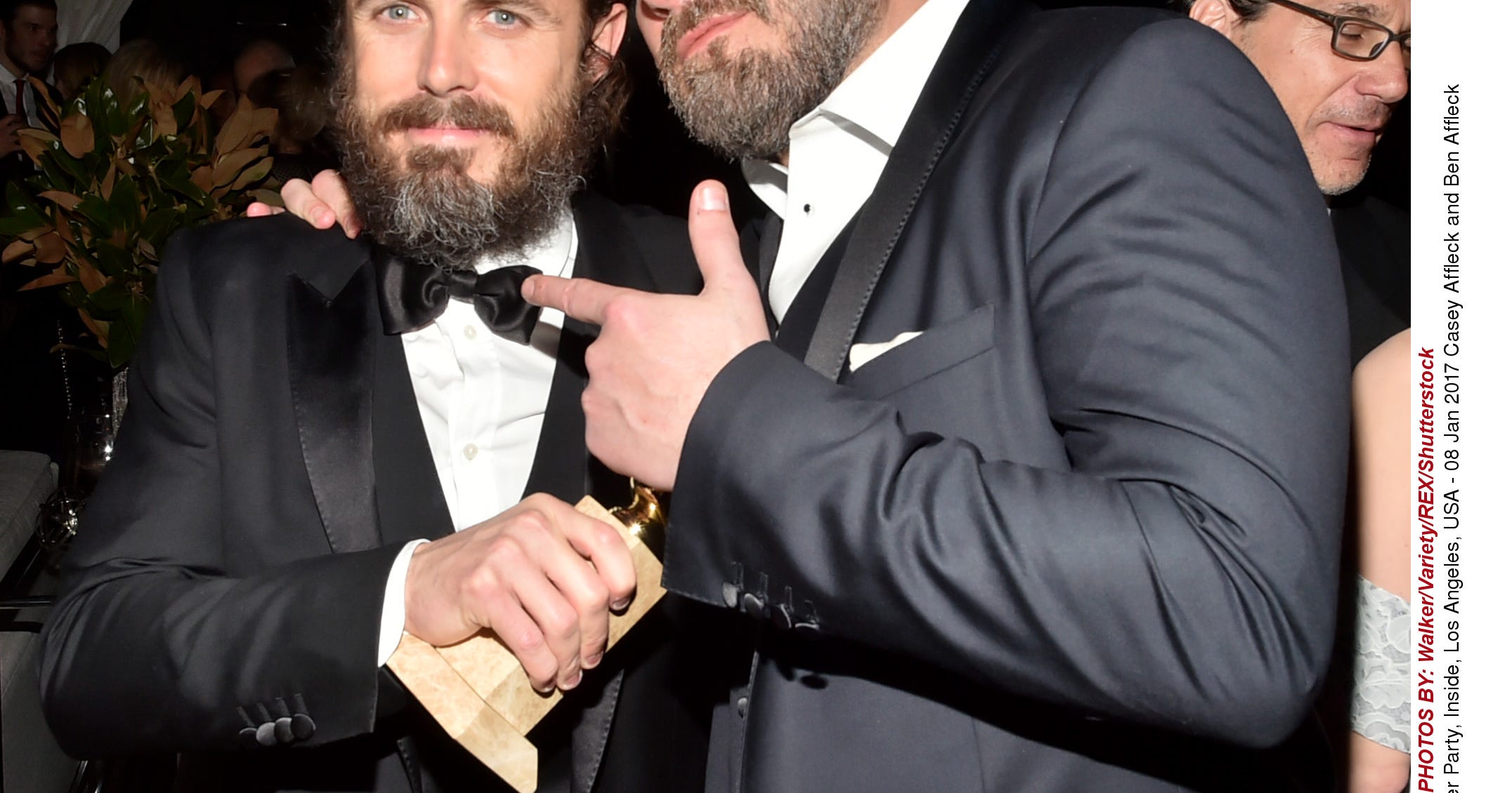 Brothers Ben, Casey Affleck Golden Globes Award