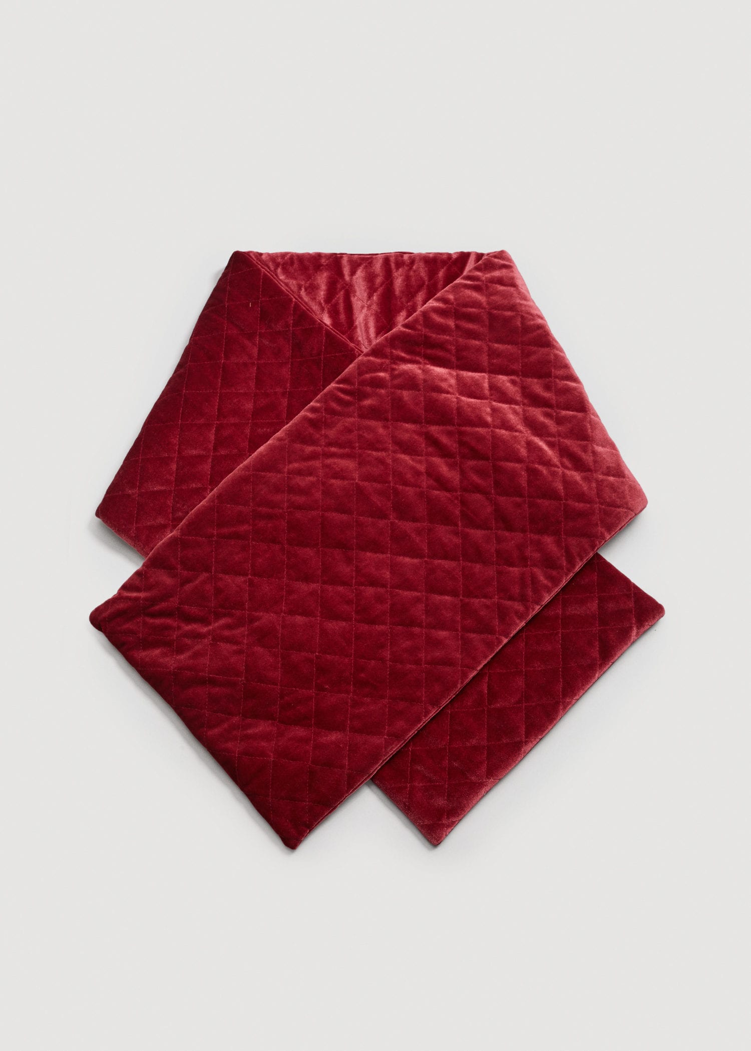 Mango + Velvet Quilted Scarf