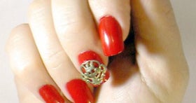 Neil Veil Gold Nail Decals