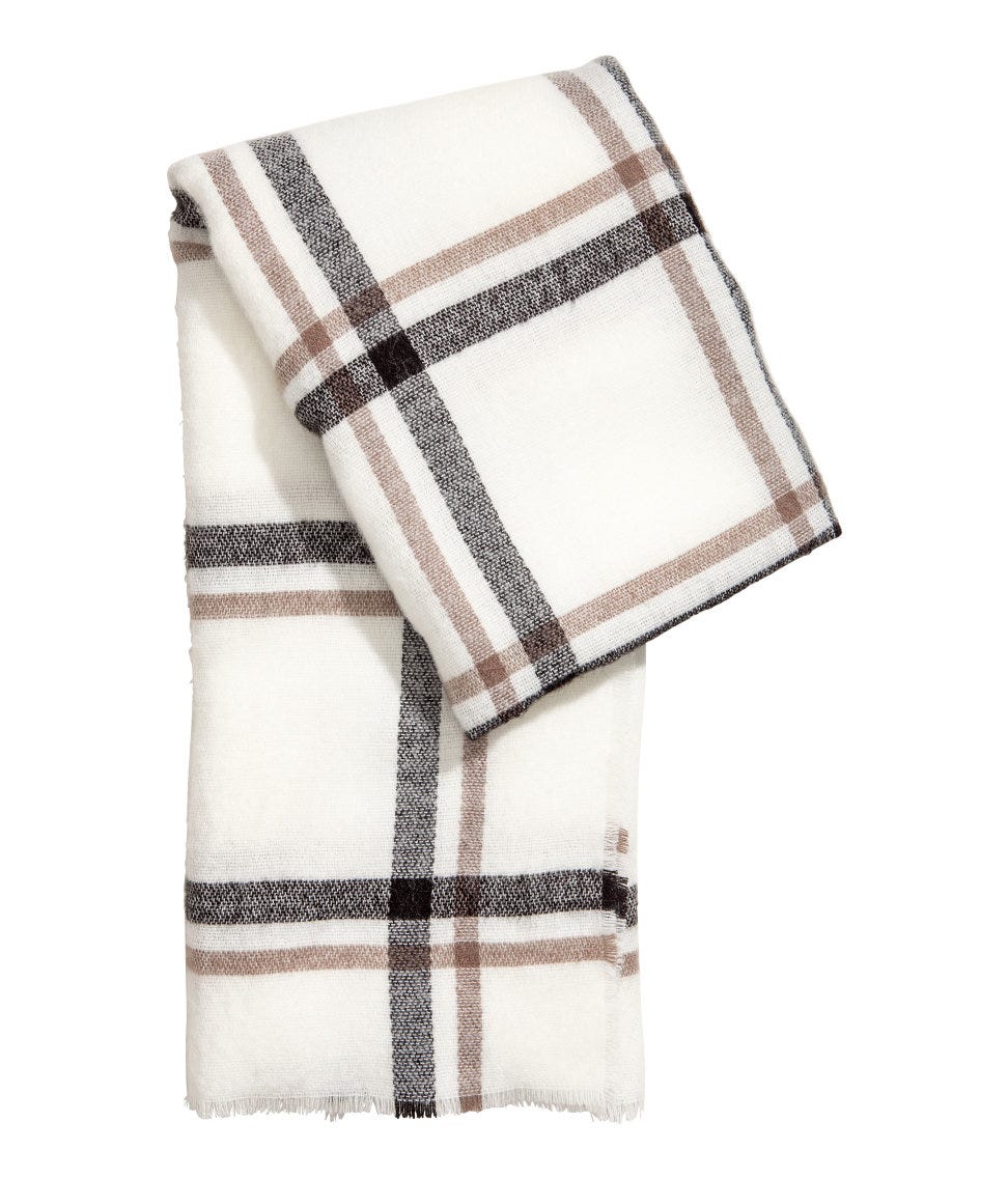H&M + Large Scarf