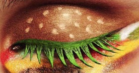 Burger King Makeup - Burger Eyeshadow