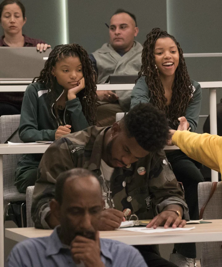 Black College Students Working Together