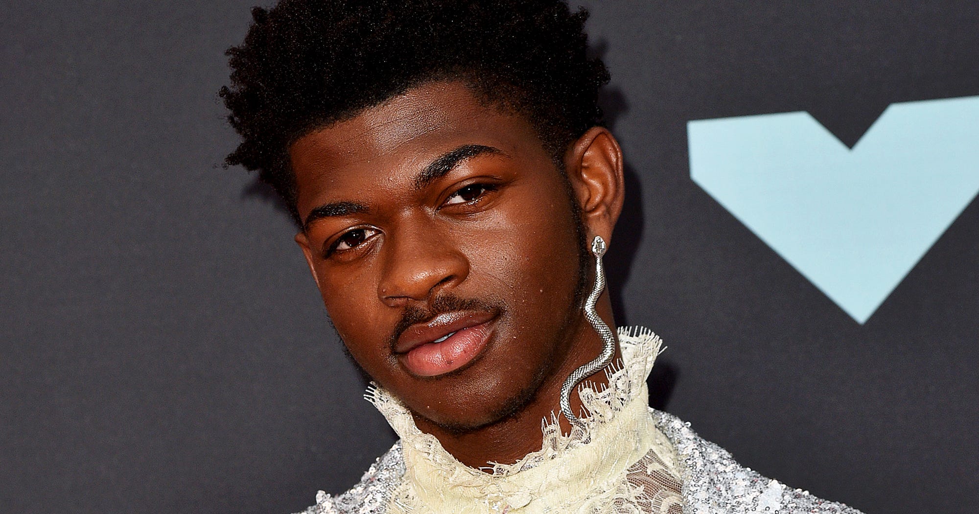 Lil Nas X MTV VMAs Letter Nails