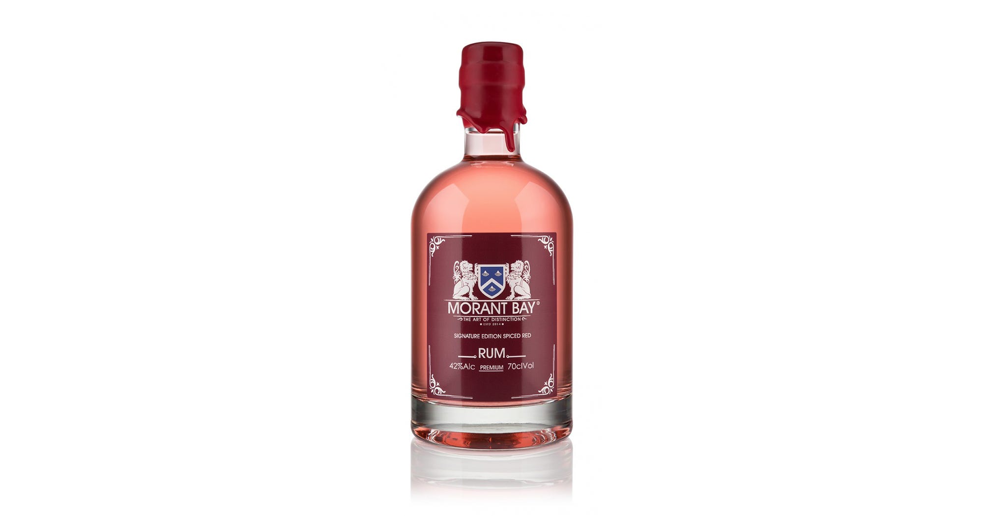 Morant Bay Spiced Red Rum - Pink Alcohol Rose Trend
