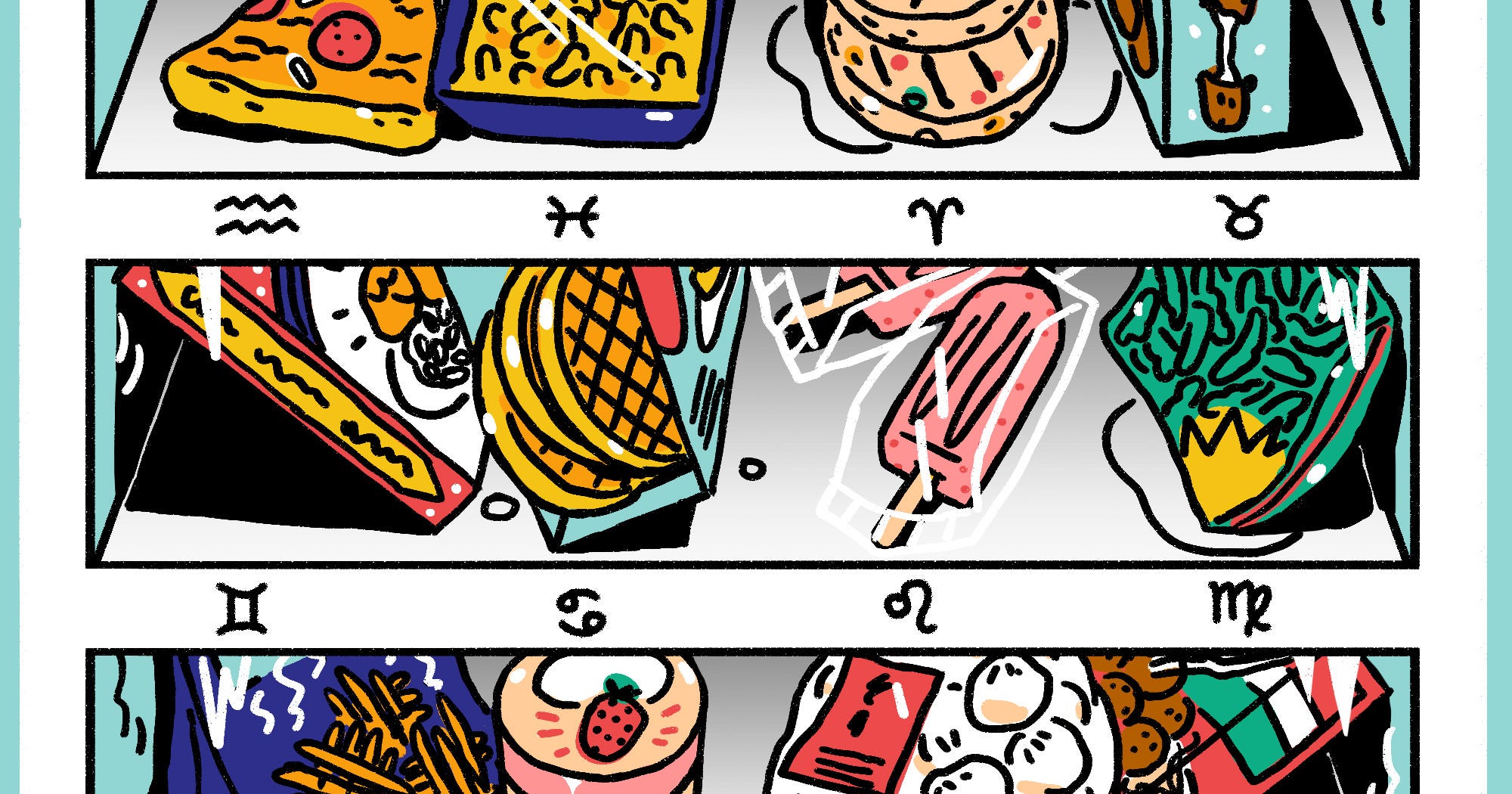 Your Zodiac Sign As Food: Guide To Pizza, Cereal & More