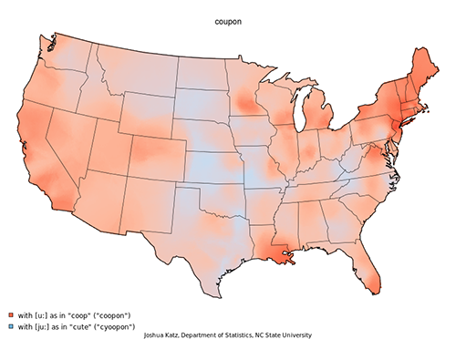 United States Language Pronunciation Maps