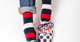 Keds Collaboration With Happy Socks - Polka Dot Trend