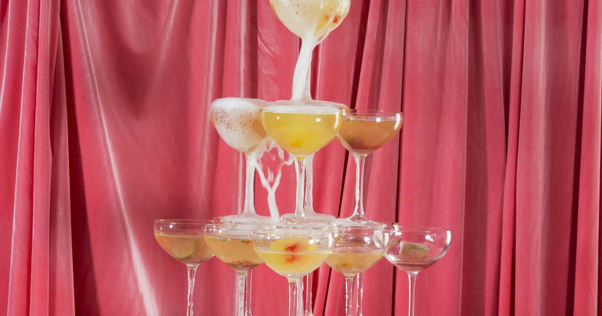 Cava Cocktail Tower, Party Decor