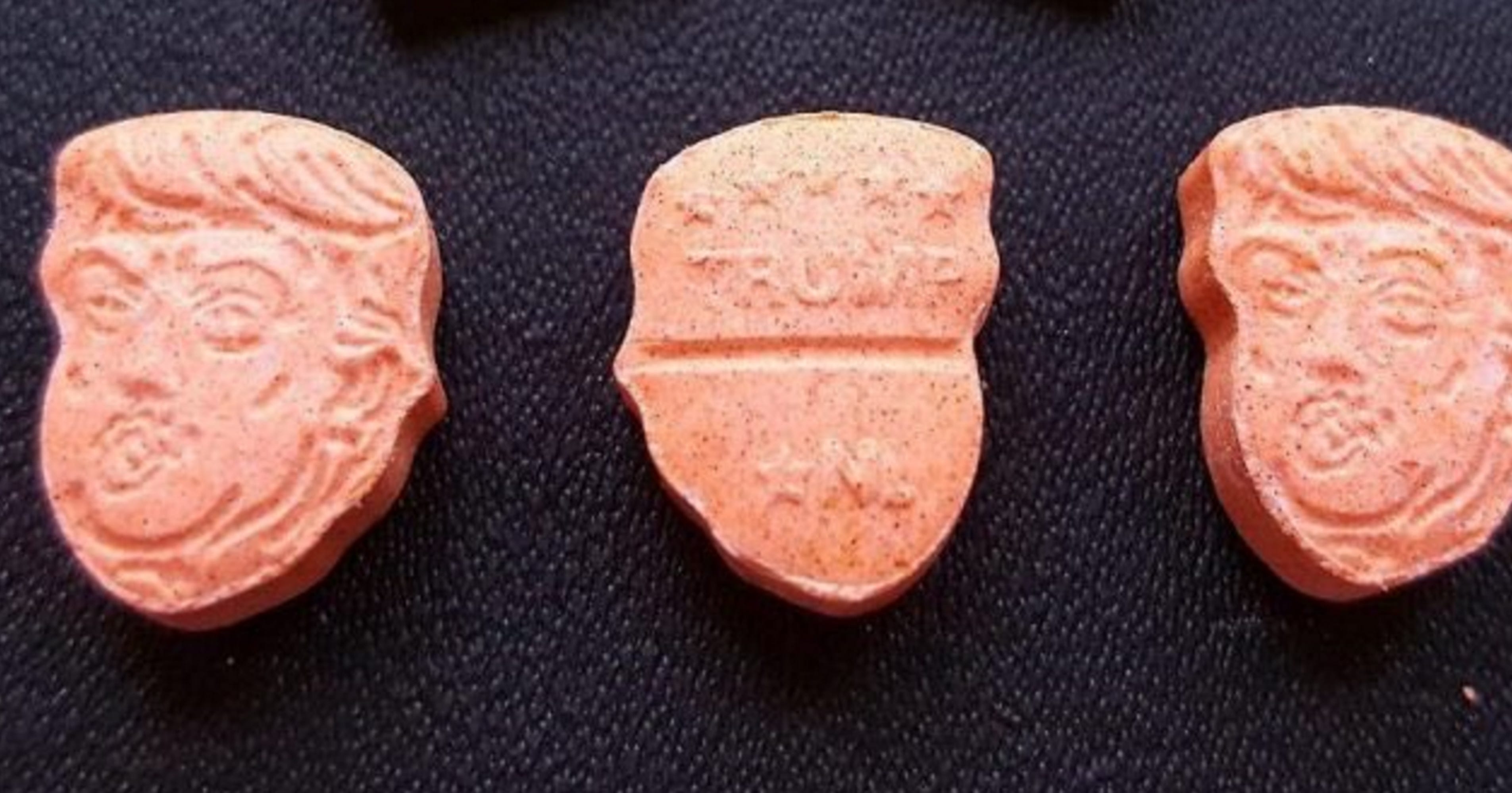 Donald Trump Ecstasy Pills Drugs Seized In Germany