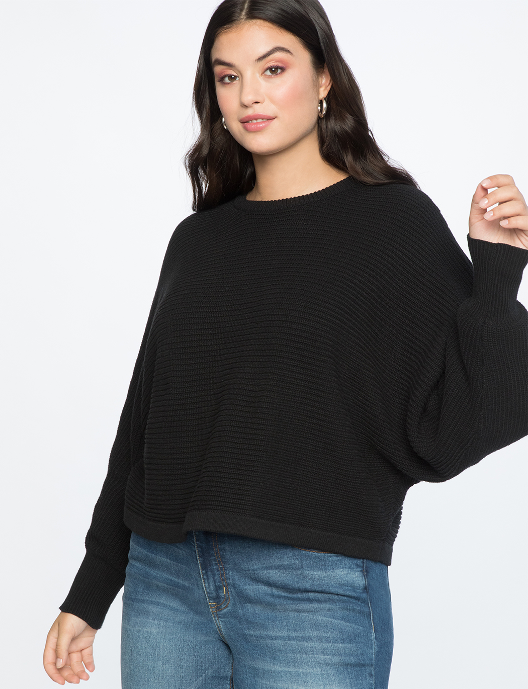 Eloquii Cropped Sweater