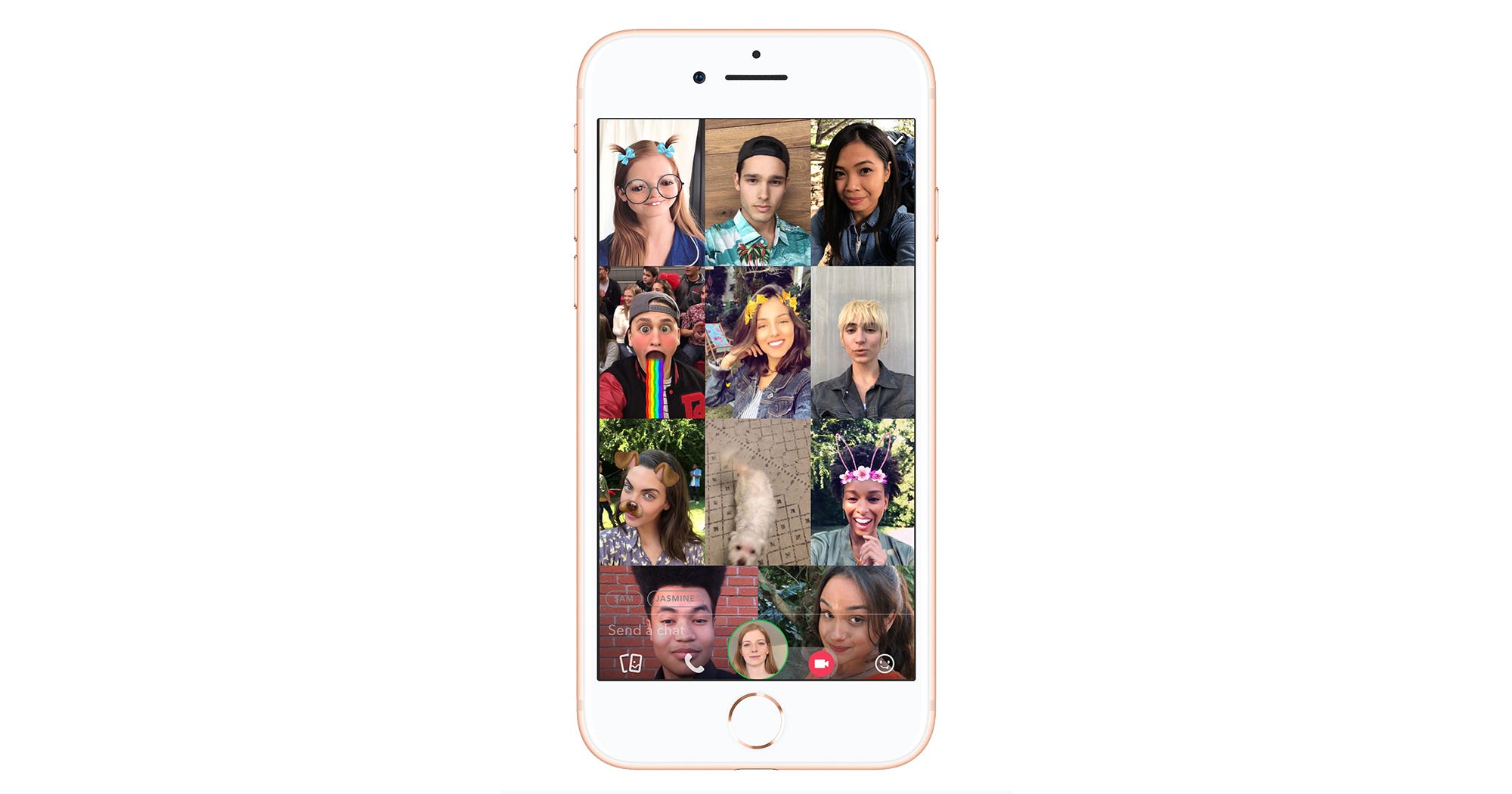 Snapchat Launches Group Video Chat And Story Mentions