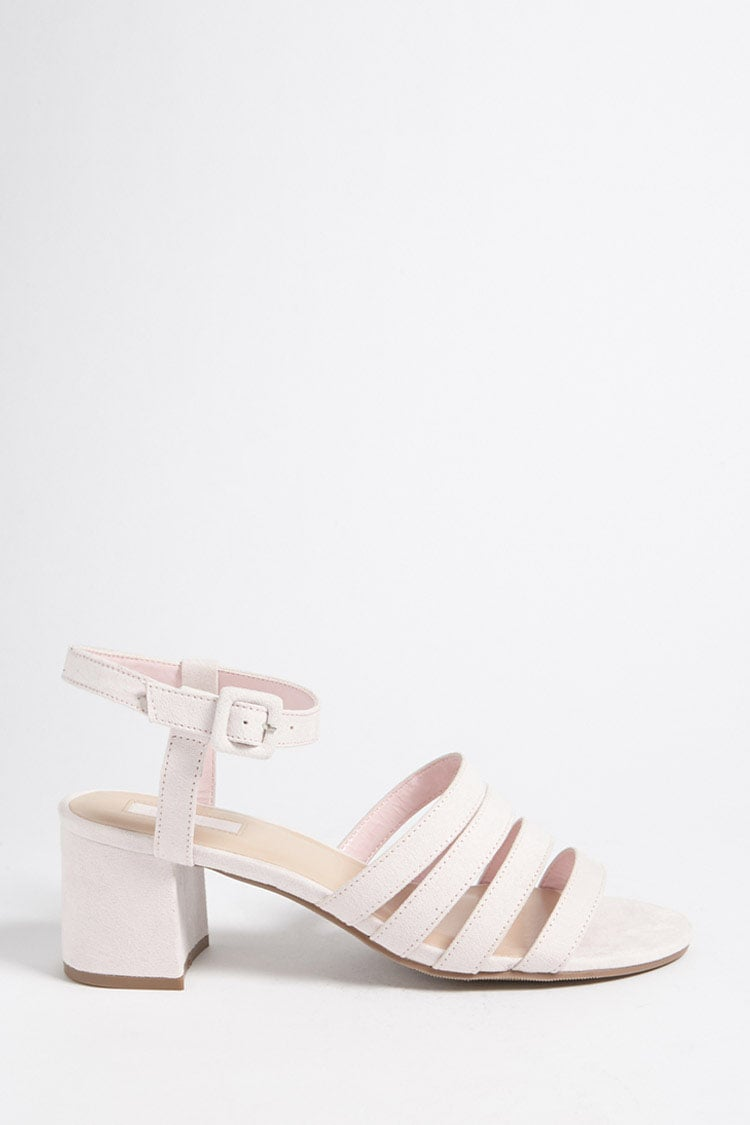 Forever 21 + Faux Suede Block Heel Sandals