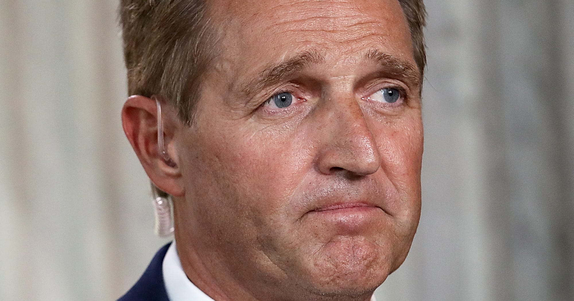 Jeff Flake Senate Reelection Trump Speech