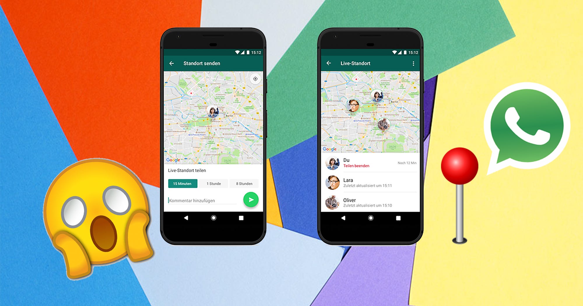 WhatsApp Live ermöglicht Live-Tracking