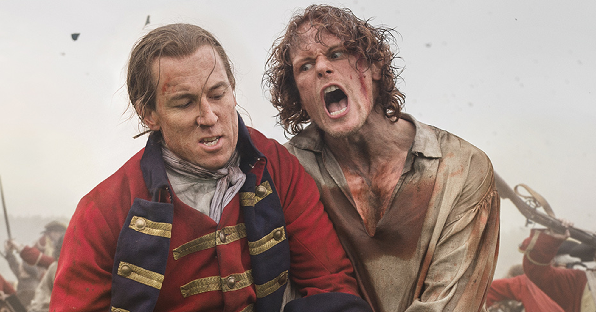 Outlander Battle Of Culloden, How War Scenes Look Real