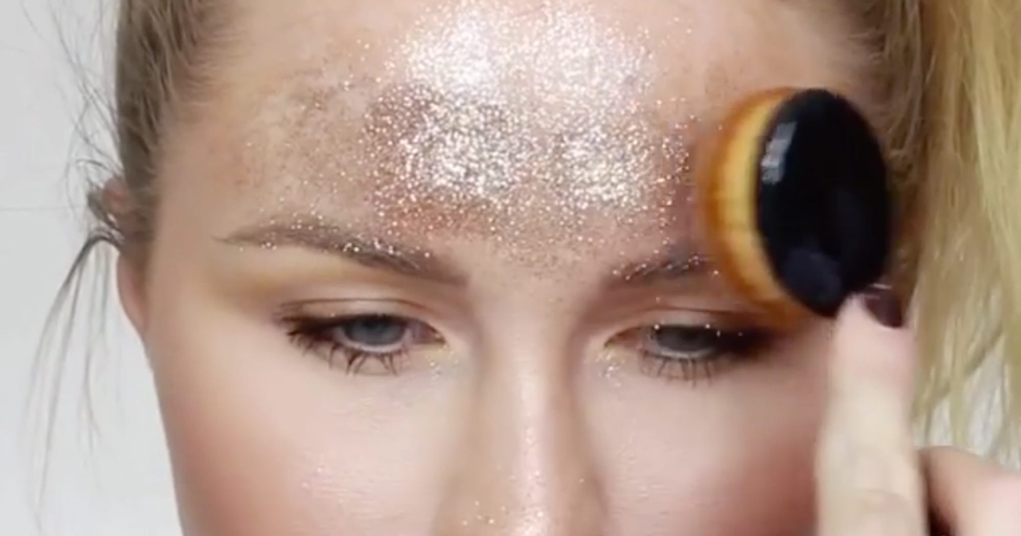 Makeup Artist Katie Butt Glitter Face Makeup Tutorial