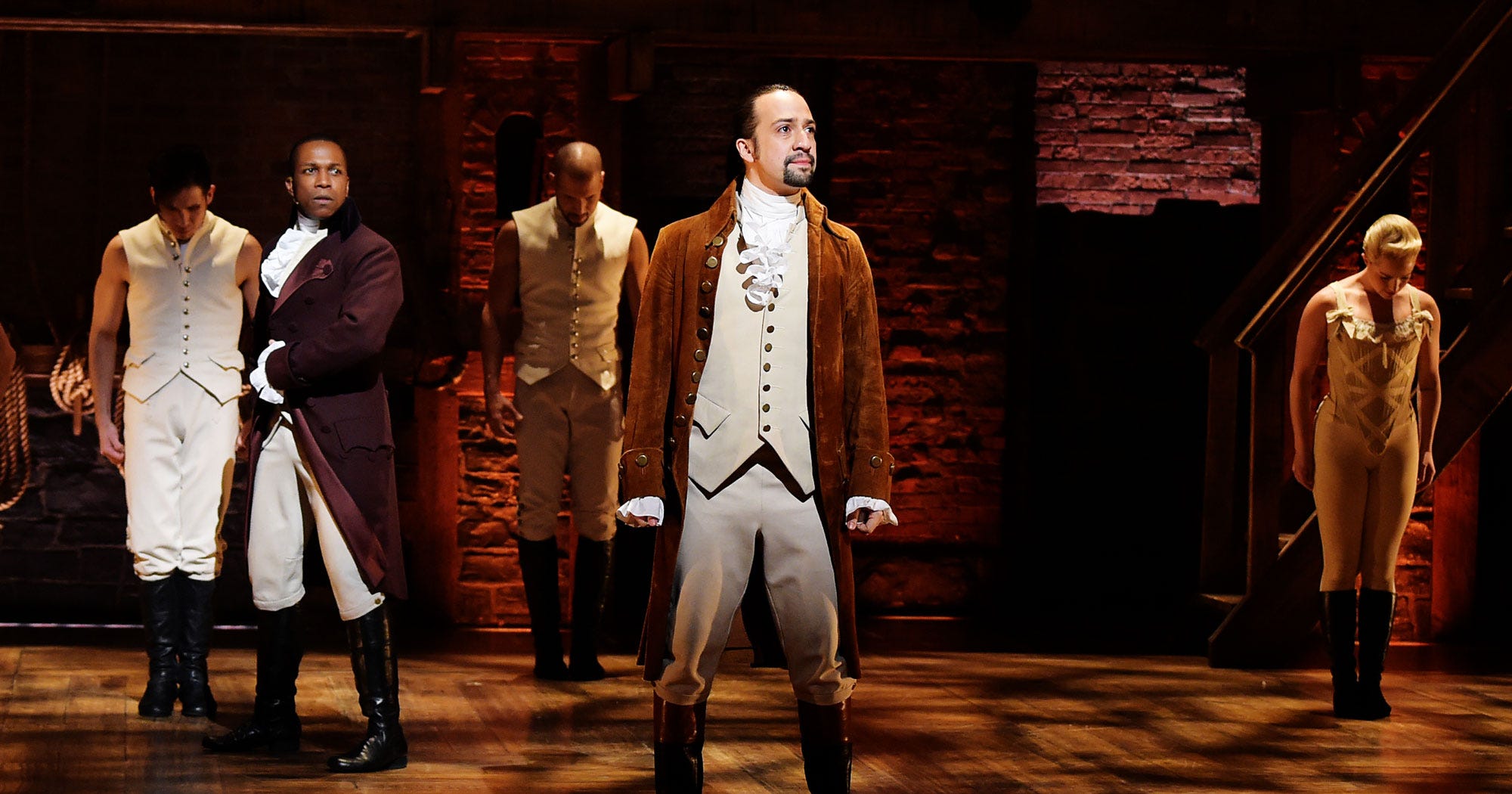 Original Cast Final Night Hamilton Musical