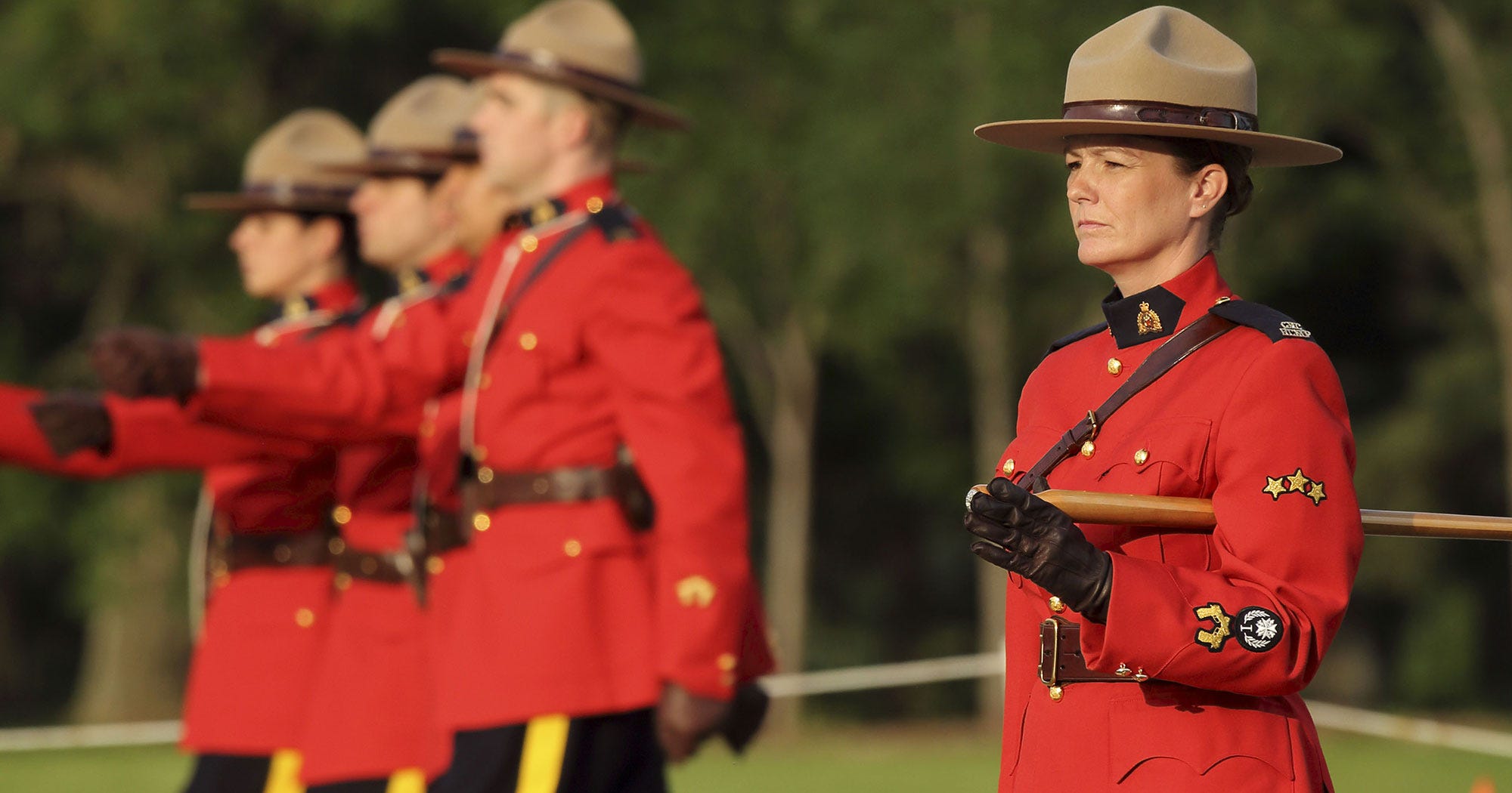 Female Canadian Mountie Female Mounties