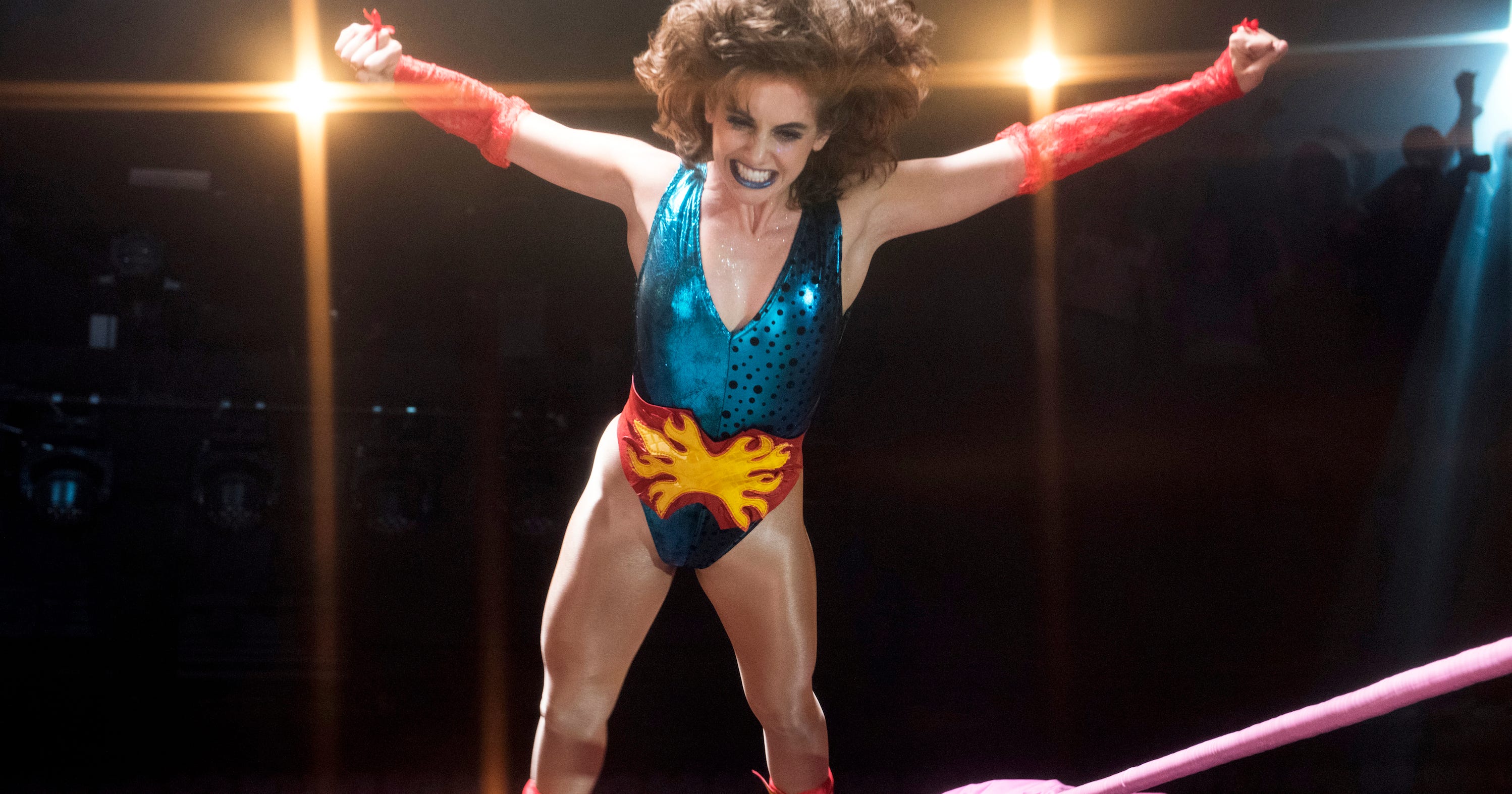 Netflix GLOW Costumes Zoya The Destroyer, Liberty Bell