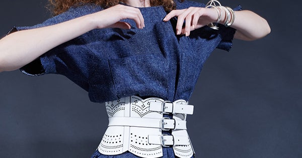 How To Wear Wide Belts - Outfit Ideas