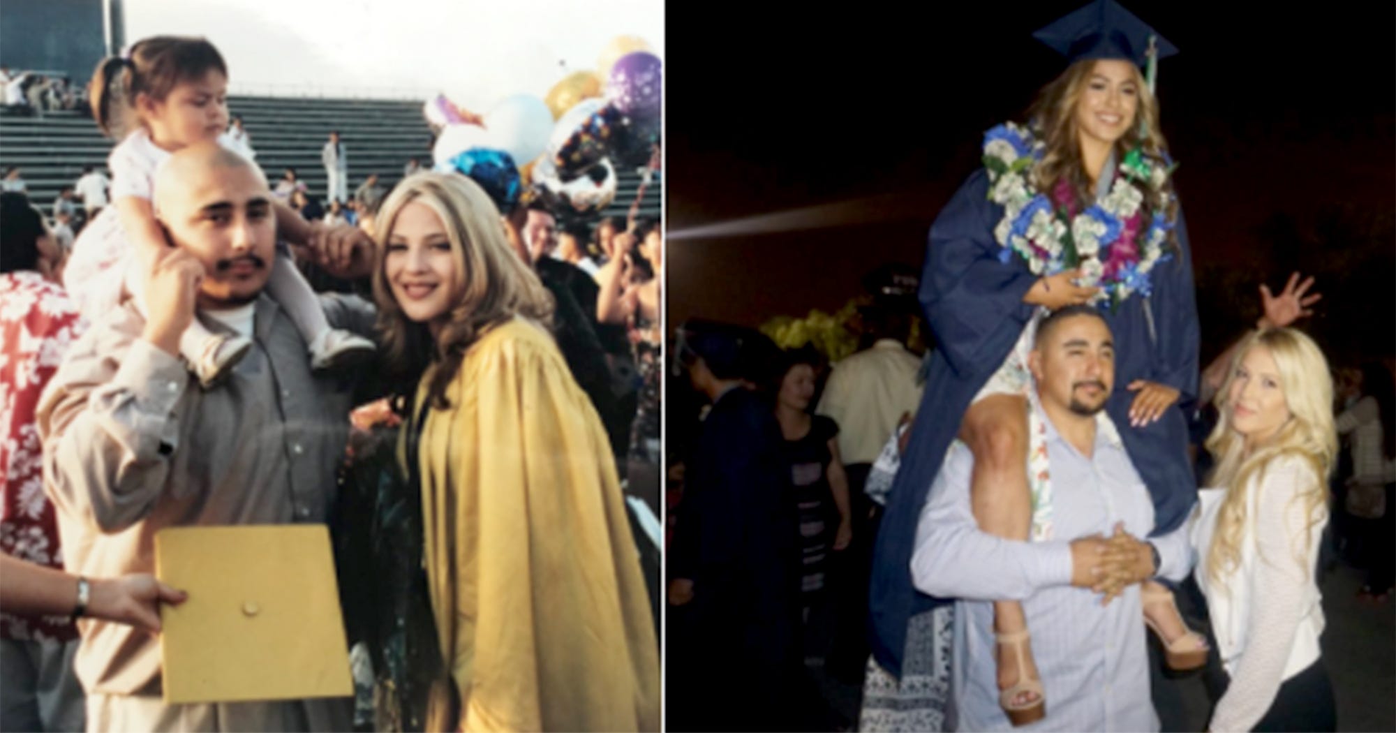 Graduation Photo Teen Recreates Mom's Picture Viral