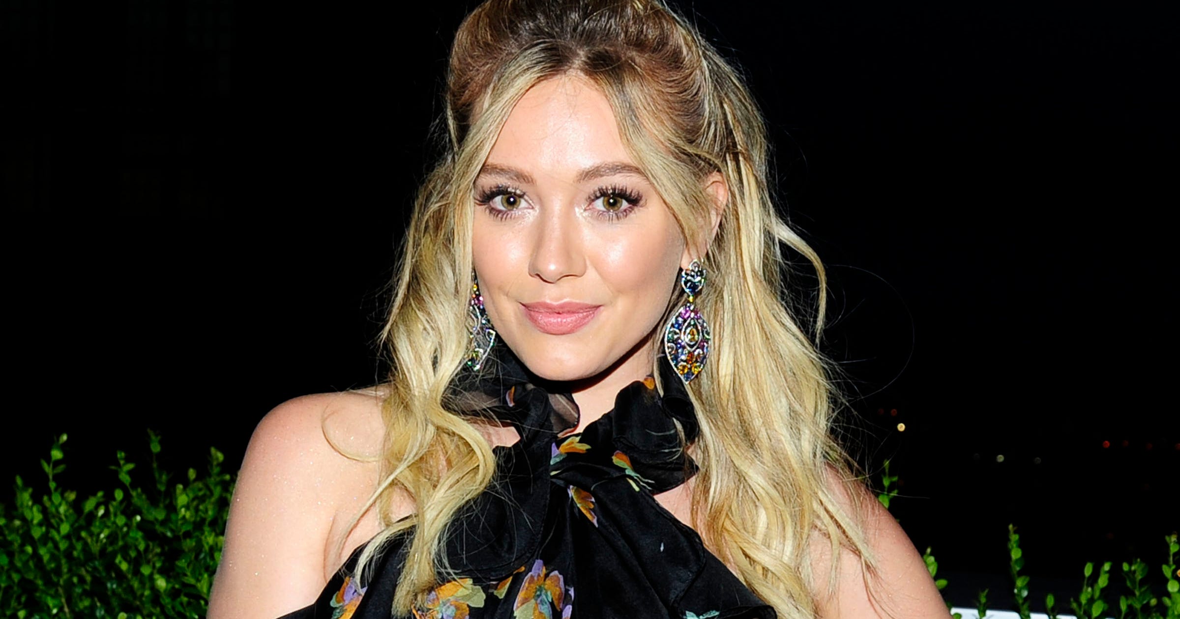 Hilary Duff Got A New Dainty Star Tattoo On Her Elbow