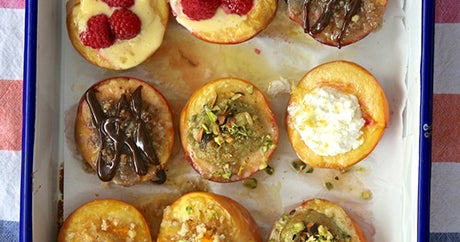Stuffed Peaches Recipe - How To Stuff A Peach