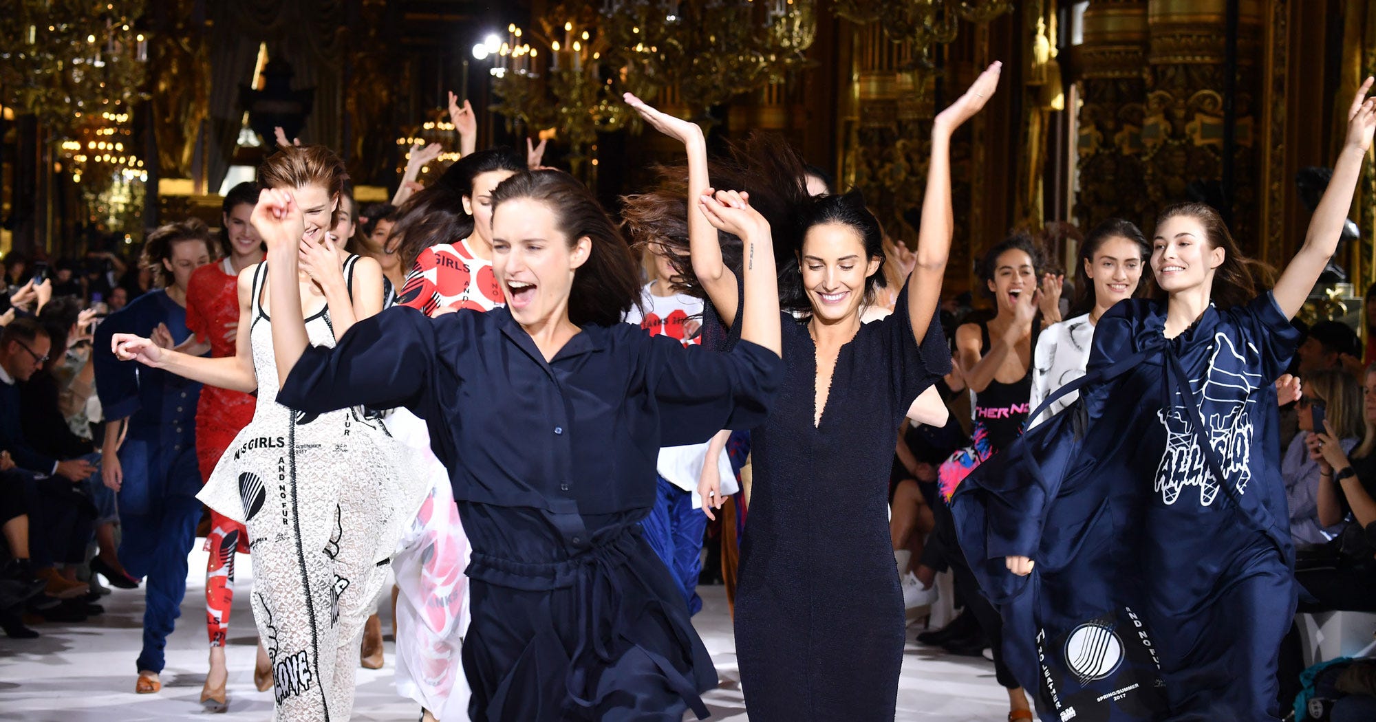 Models Dancing Fashion Week Video Stella McCartney