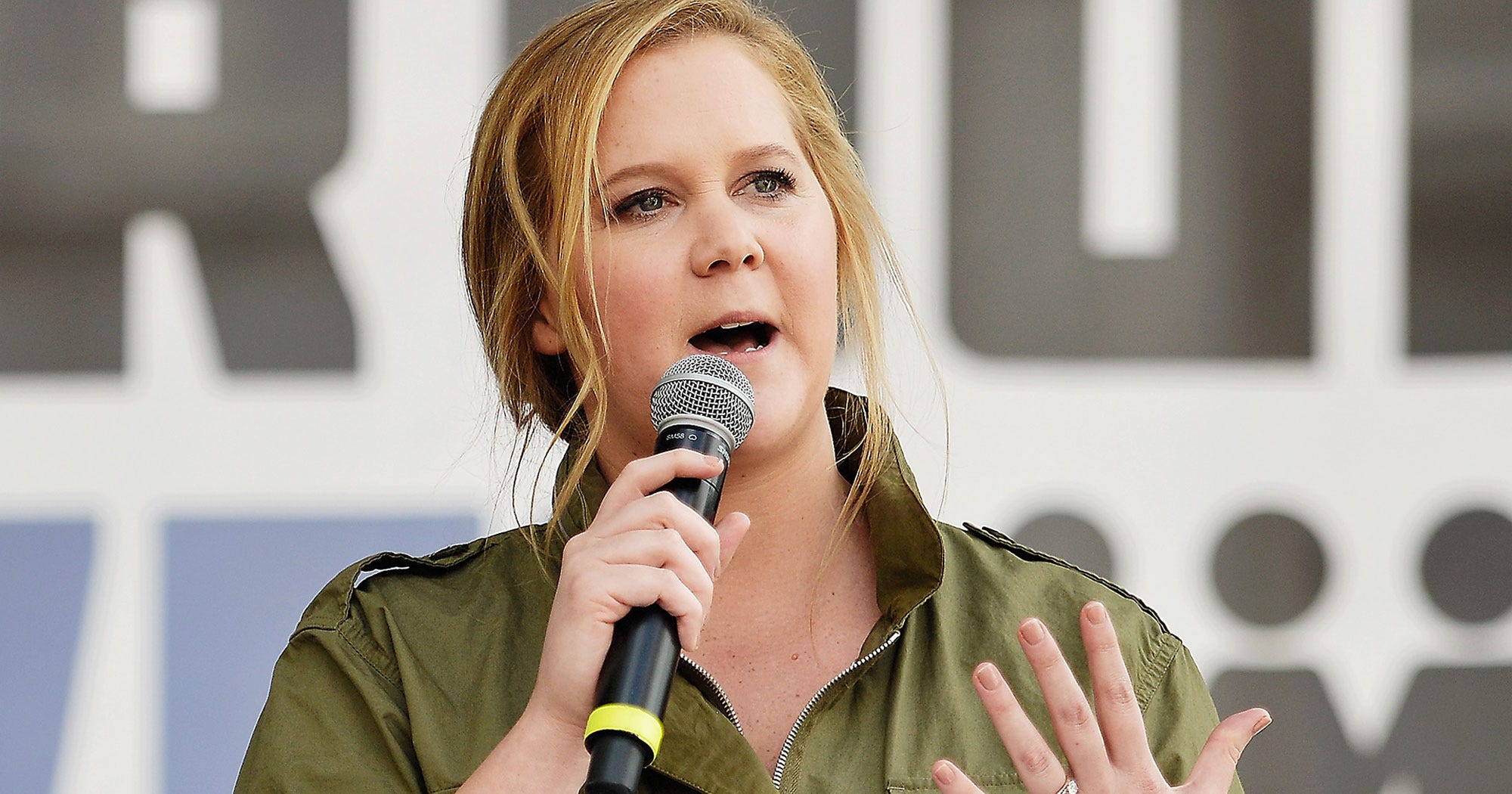 Amy Schumer Targets Politicians At March For Our Lives