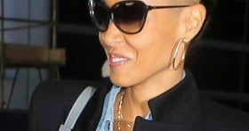 Jada Pinkett Smith Buzz Hair Cut — Shaved Sides