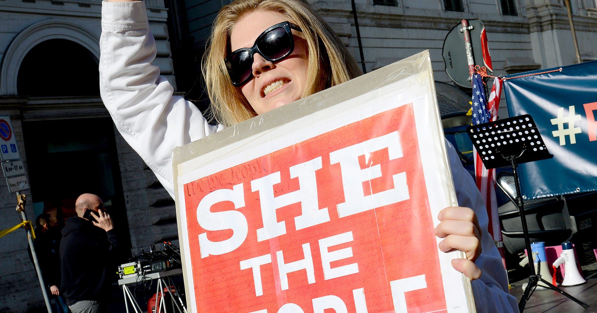 Women Are Back To March For Equality With Clever Signs