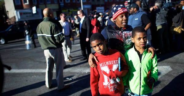 Baltimore Protests Freddy Gray Riots Twitter Response